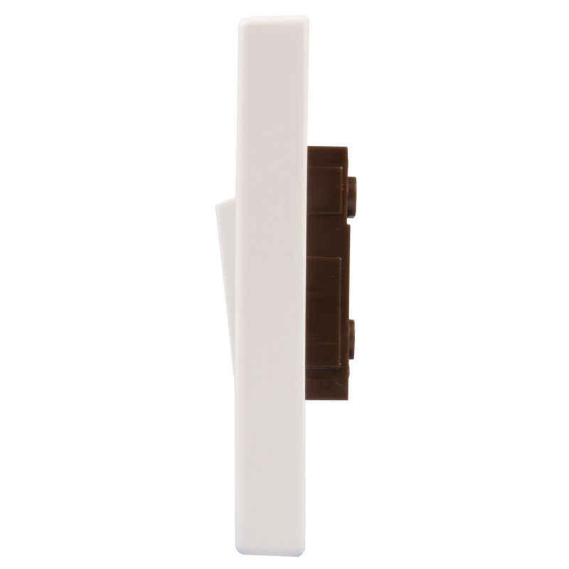 10 A 1 Gang 2 Way Light Switch White - RPP